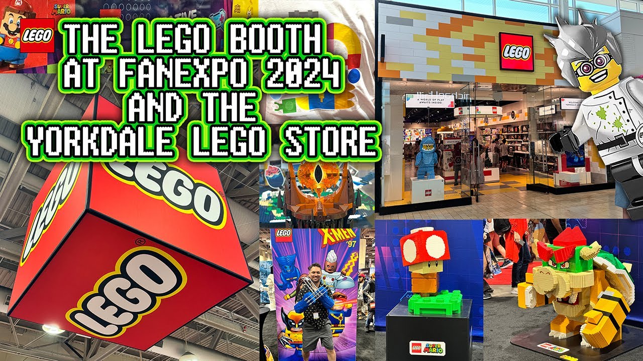 The LEGO Booth at FanExpo 2024 and The Yorkdale Lego Store | Dr ...