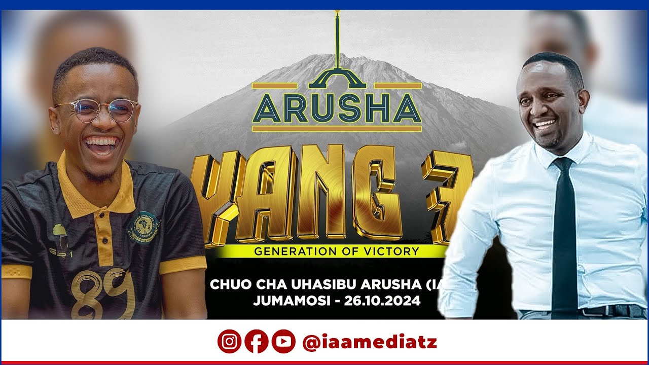 #LIVE : UZINDUZI WA TAWI LA YANG Z CHUO CHA UHASIBU ARUSHA (IAA) - YouTube