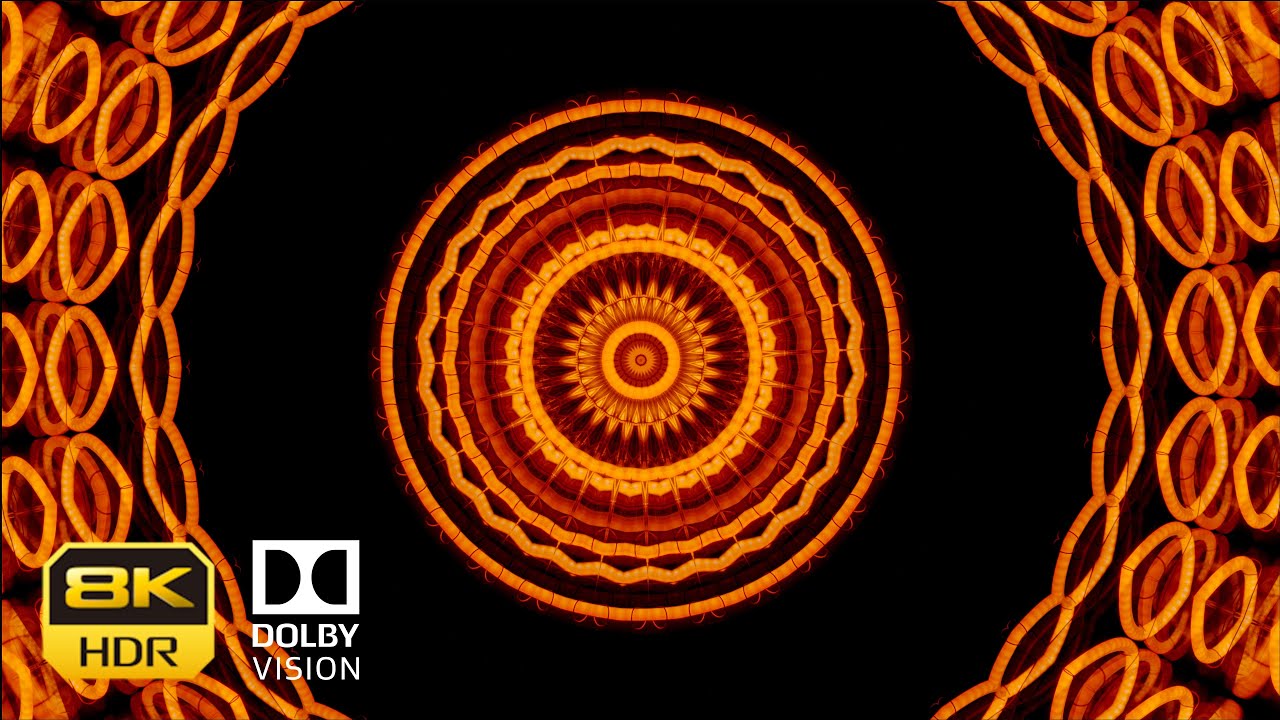 Kaleidoscope HDR 8k - YouTube