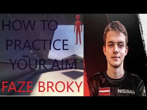 FAZE Broky | How To Improve Your Aim In CS:GO - YouTube