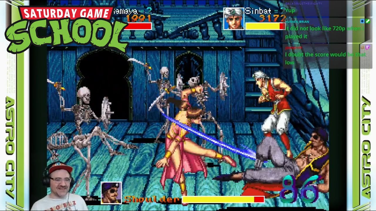 Arabian Fight: Full Co-op Playthrough (Astro City Mini) - YouTube