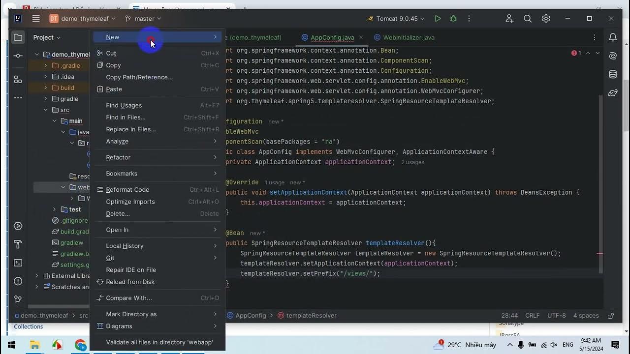 demo thymeleaf video - YouTube
