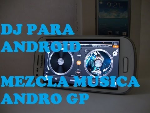 aplicacion de dj para android // andro gp - YouTube