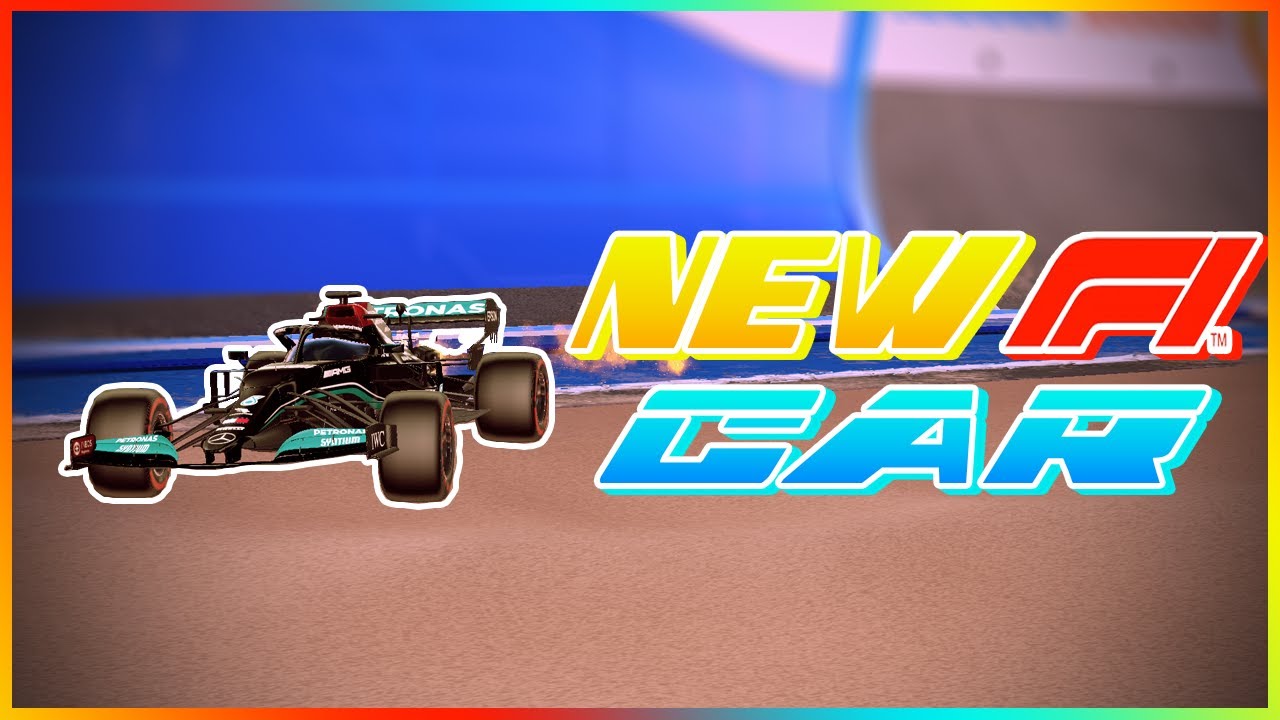 TRYING OUT THE NEW F1 CAR IN ROCKET LEAGUE! - YouTube