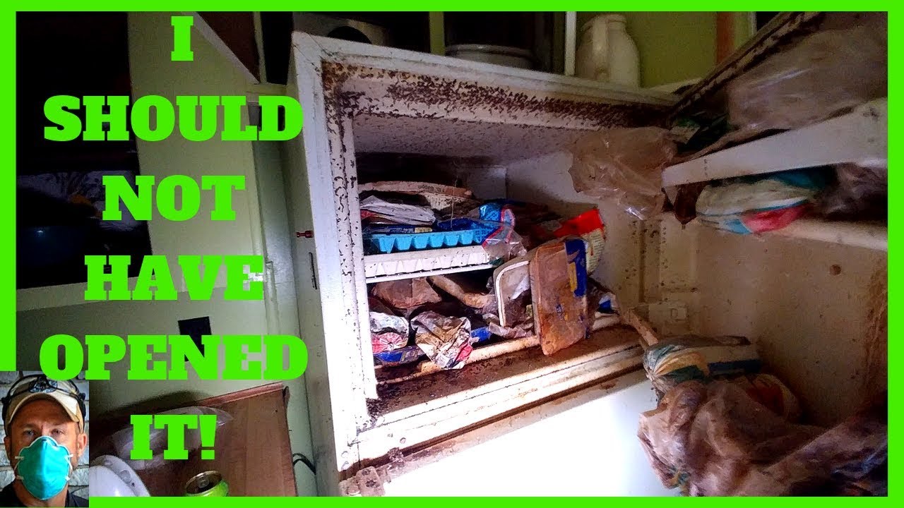 Abandoned Trailer Park With Everything Left Behind Even Food! - YouTube