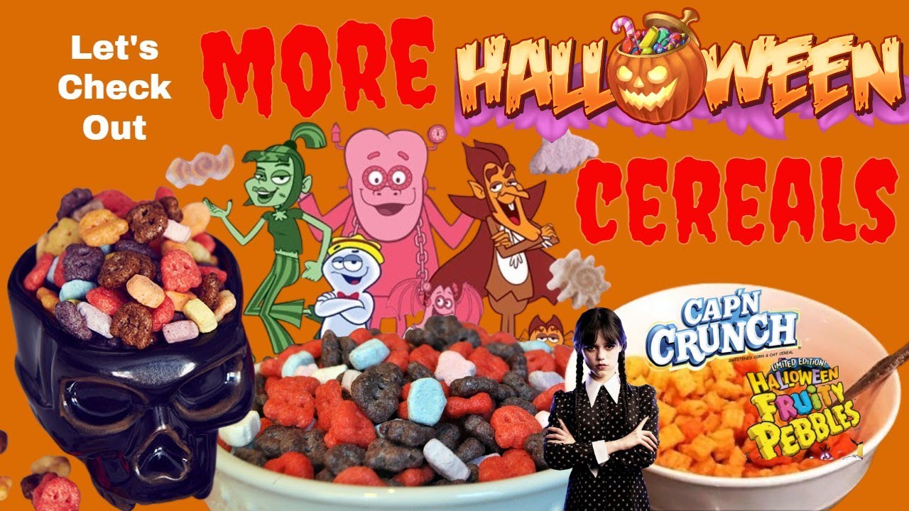 MORE Halloween Themed Cereals to Review - YouTube