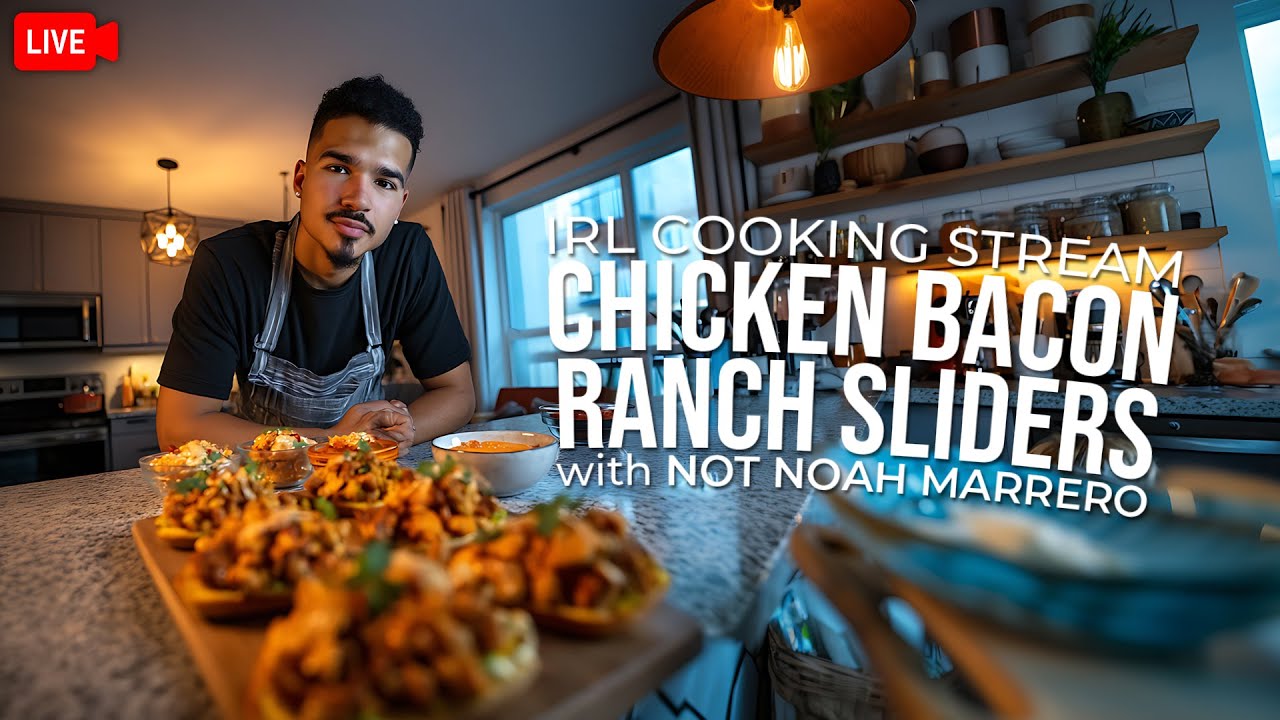 🔴LIVE! IRL Cooking (Chicken Bacon Ranch Sliders) & Dispatch Ep 6 ...