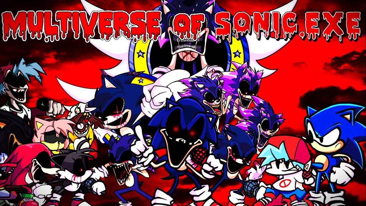 Multiverse of Sonic.EXE. Sprite Animation. Chapter 1: ENCORE. - YouTube