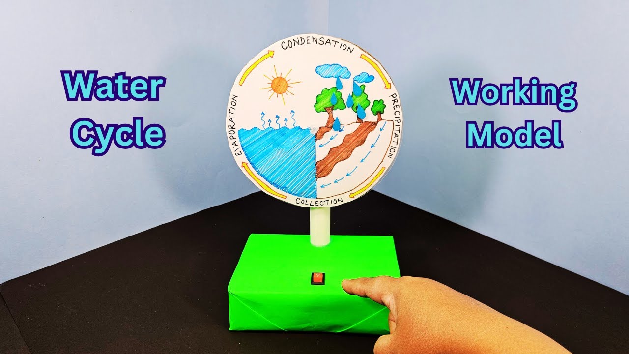 Science Project Water Cycle Working Model || Science Project Working Model - YouTube
