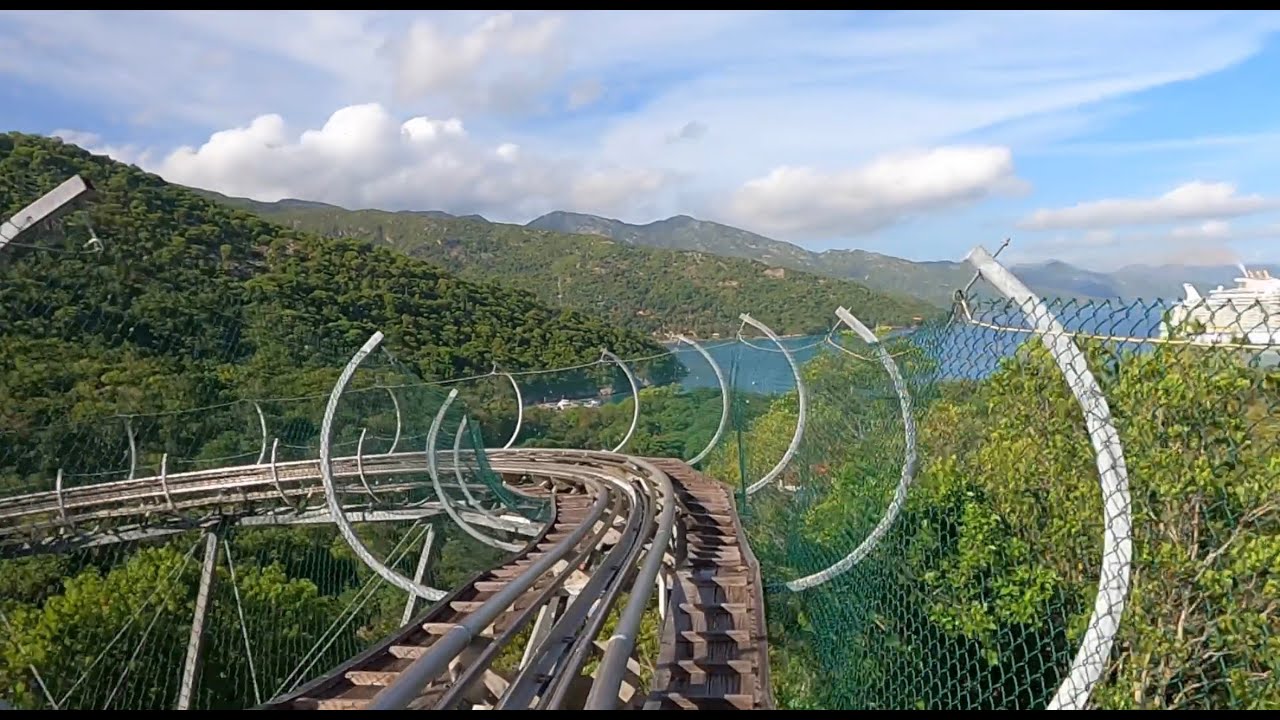 Mountain Coaster on Labadee, Haiti - YouTube