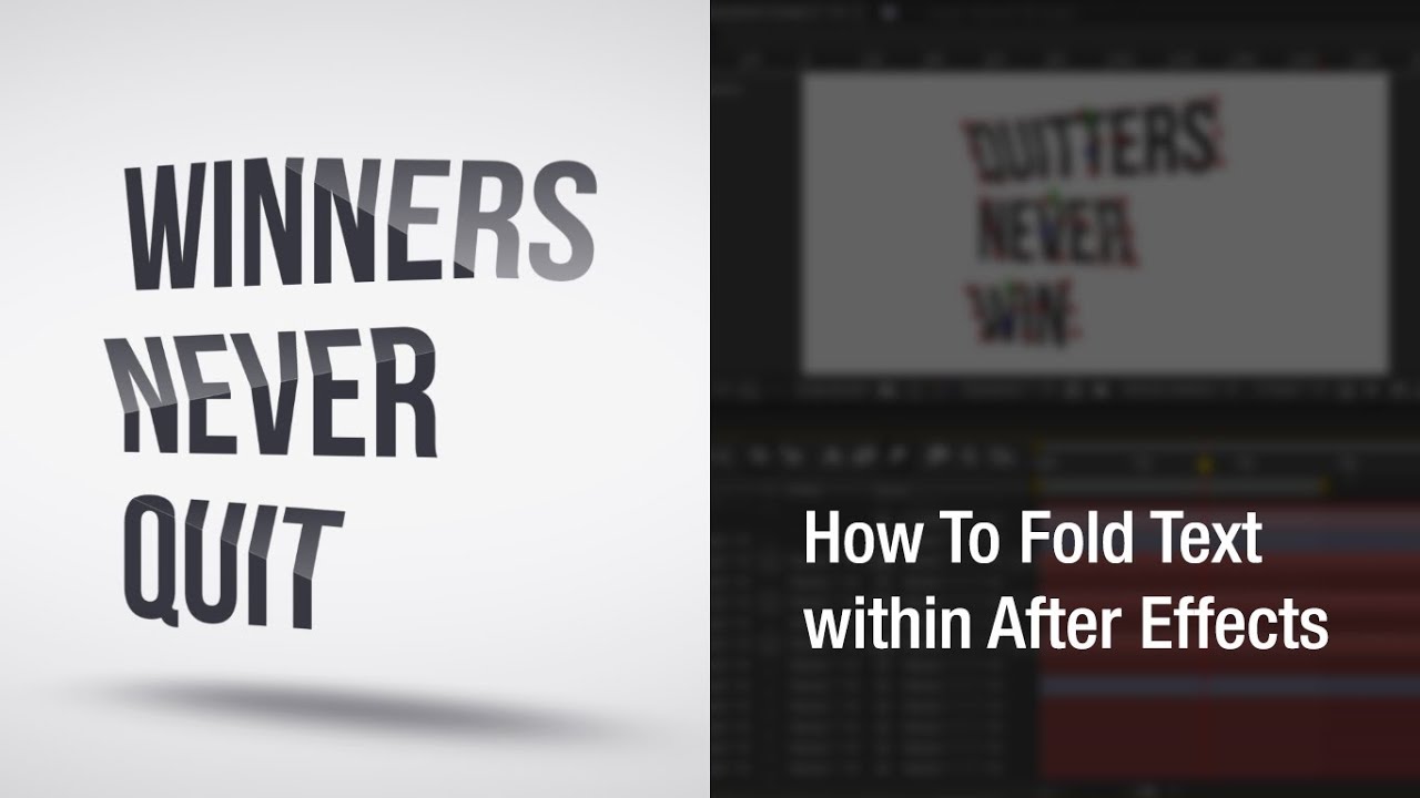 How To Make Folding Texts With After Effects YouTube how-to-make-folding-texts-with-after-effects-youtube