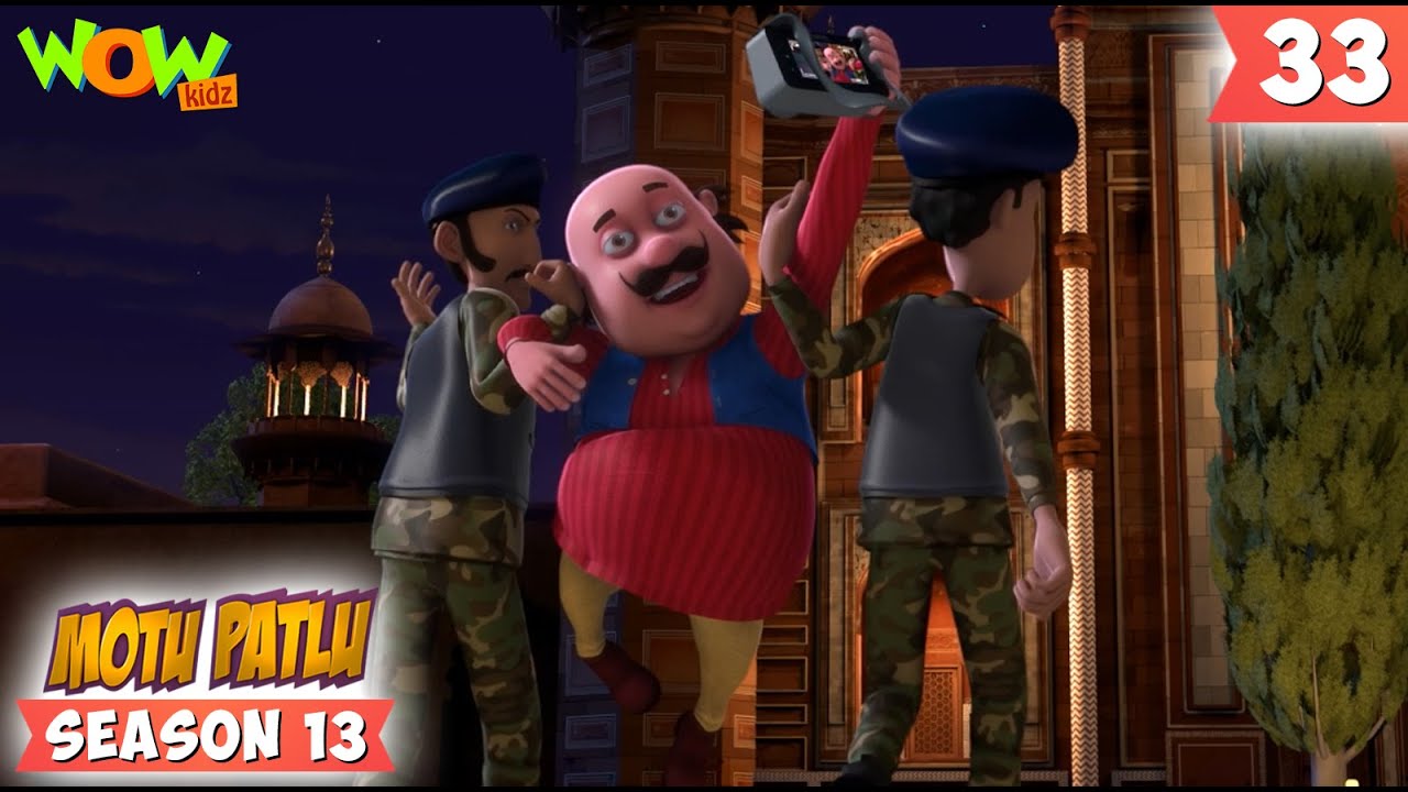 Taj Mahal Ho Gaya Gayab | S13 | 33 | Motu Patlu New | Cartoons For Kids ...