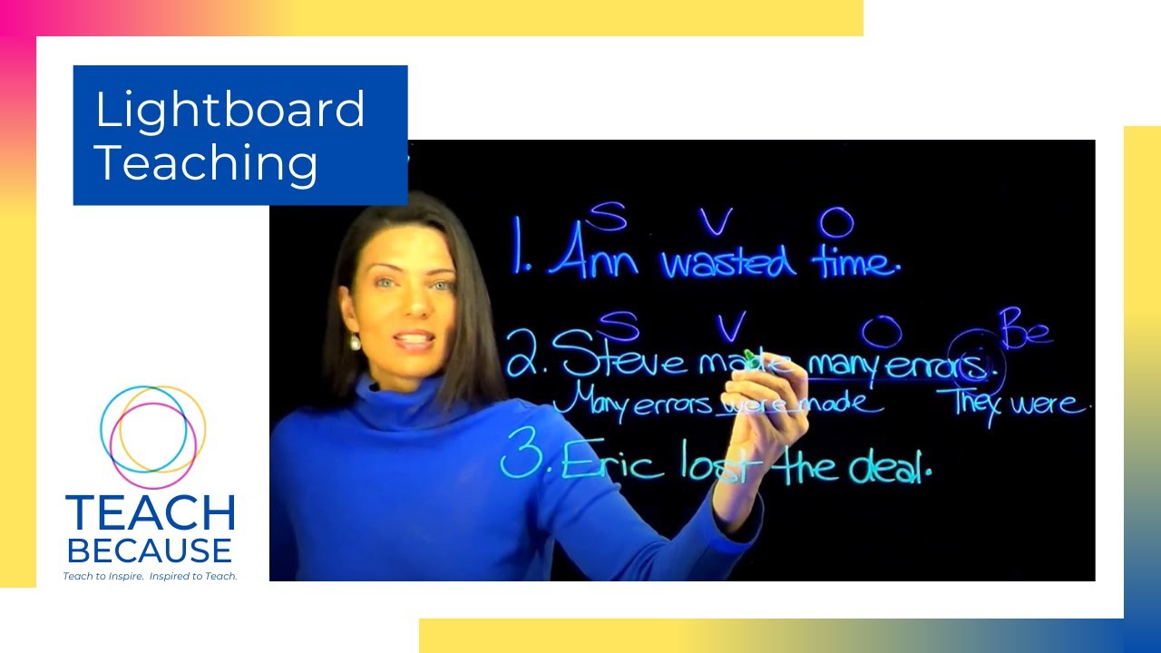 LIGHTBOARD TEACHING (5 of Benefits of Teaching with Lightboard ...