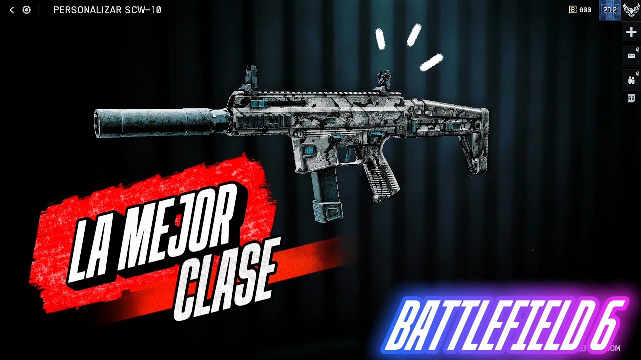 ESTE SUBFUSIL ES EL META ABSOLUTO en BATTLEFIELD 6 || la MEJOR CLASE de ...