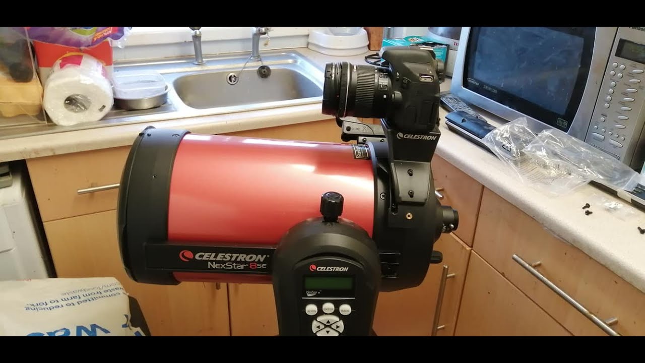 celestron nextstar 8se astronomy with a friend - YouTube