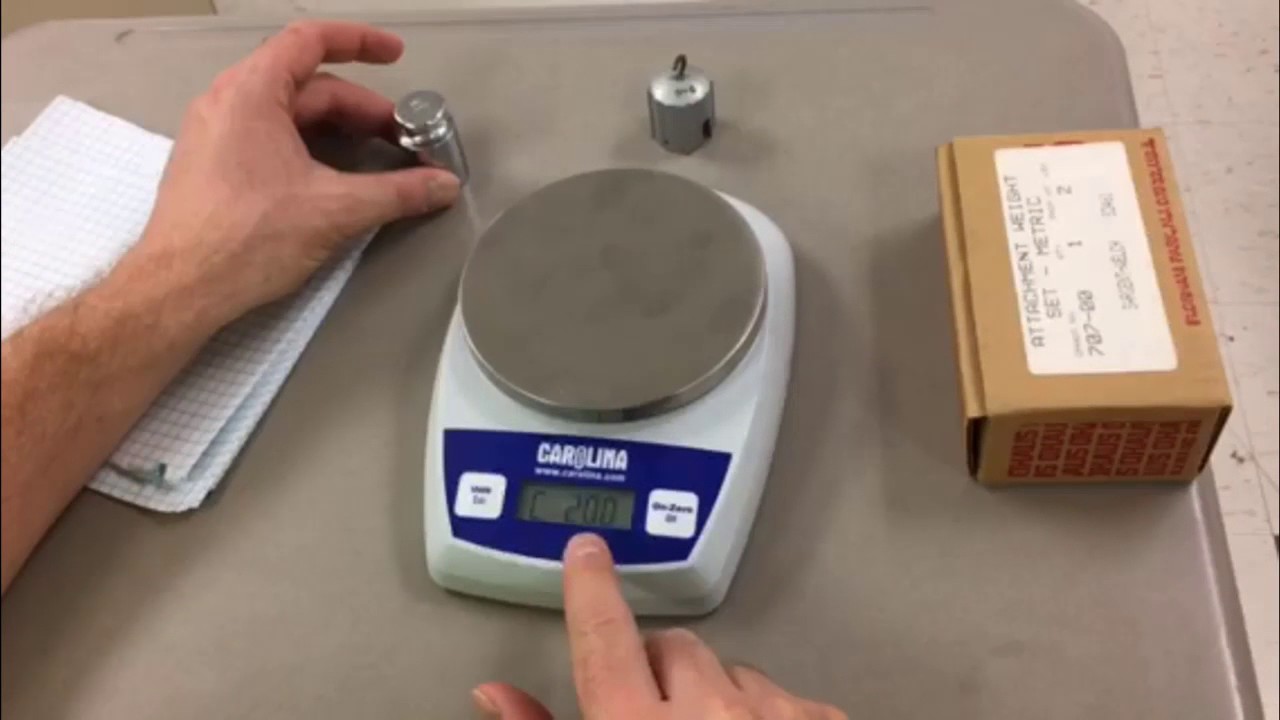 How To Calibrate A Carolina Electronic Balance YouTube how-to-calibrate-a-carolina-electronic-balance-youtube