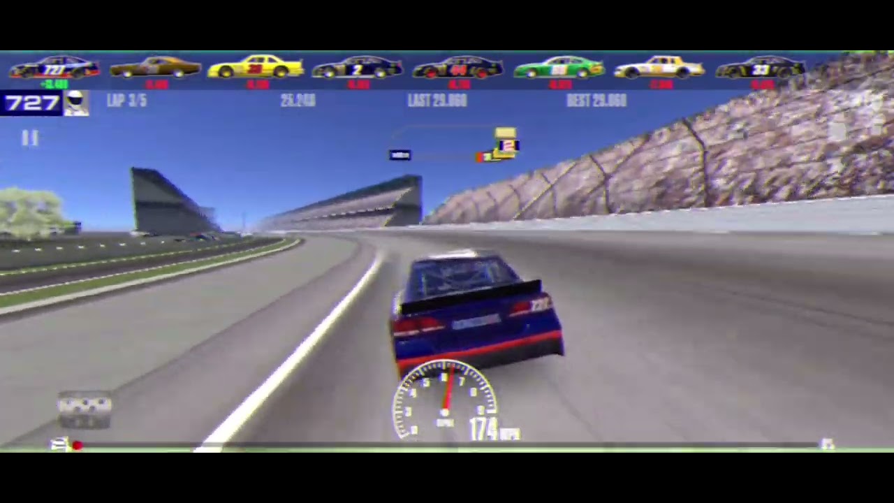 2000s racing time! — AMERICAN 400 5-LAP RACE (EASY MODE; JANUARY 27 ...