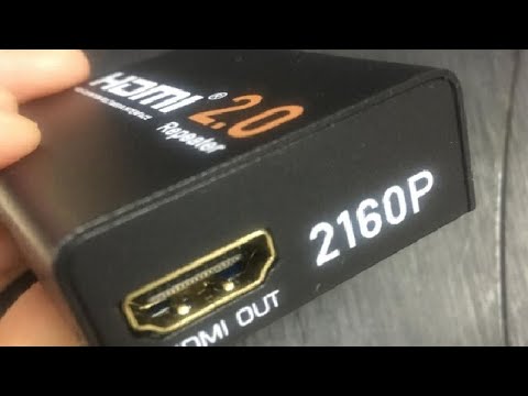 4K2K 1080P 3D HDMI Booster, JerGO HDMI 2 0 Signal Amplifier Repeater ...