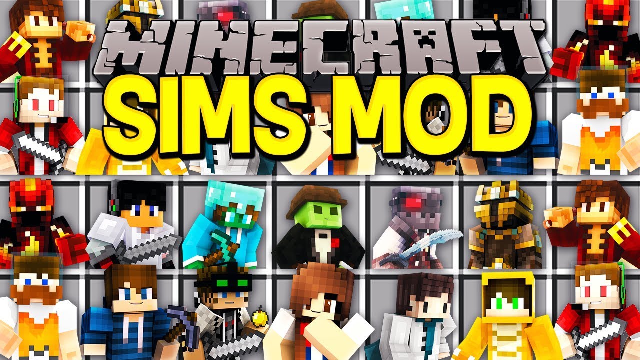 Minecraft SIMS MOD! |BUILD AND GROW FAMILIES, GET MARRIED, HAVE KIDS ...