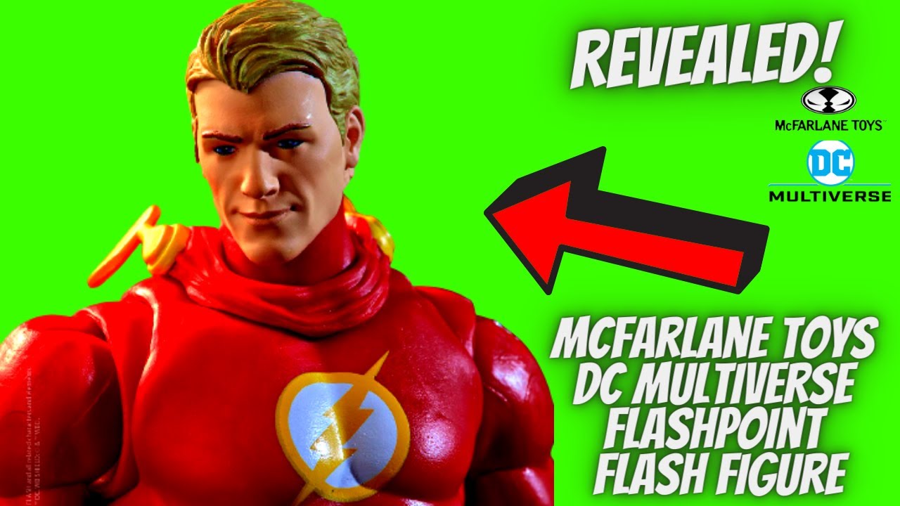McFarlane Toys DC Multiverse Flashpoint Flash Figure Revealed!! - YouTube
