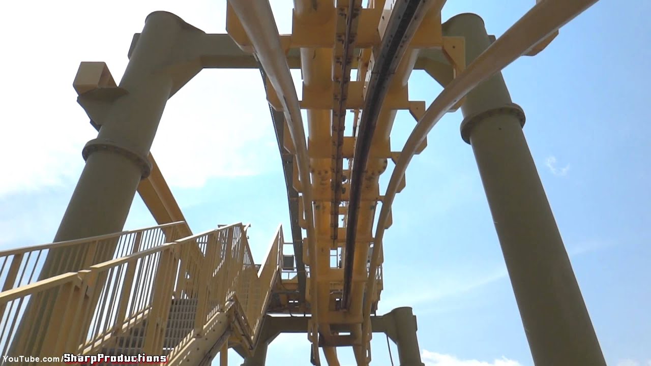 The Gauntlet (On-Ride) Magic Springs & Crystal Falls - YouTube