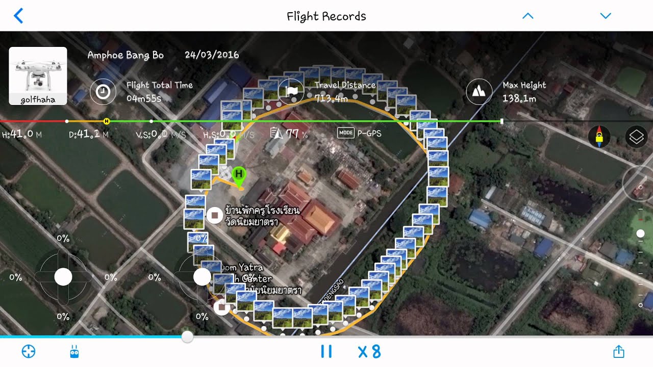 Agisoft 3D scan with DJI PHANTOM 3 - YouTube