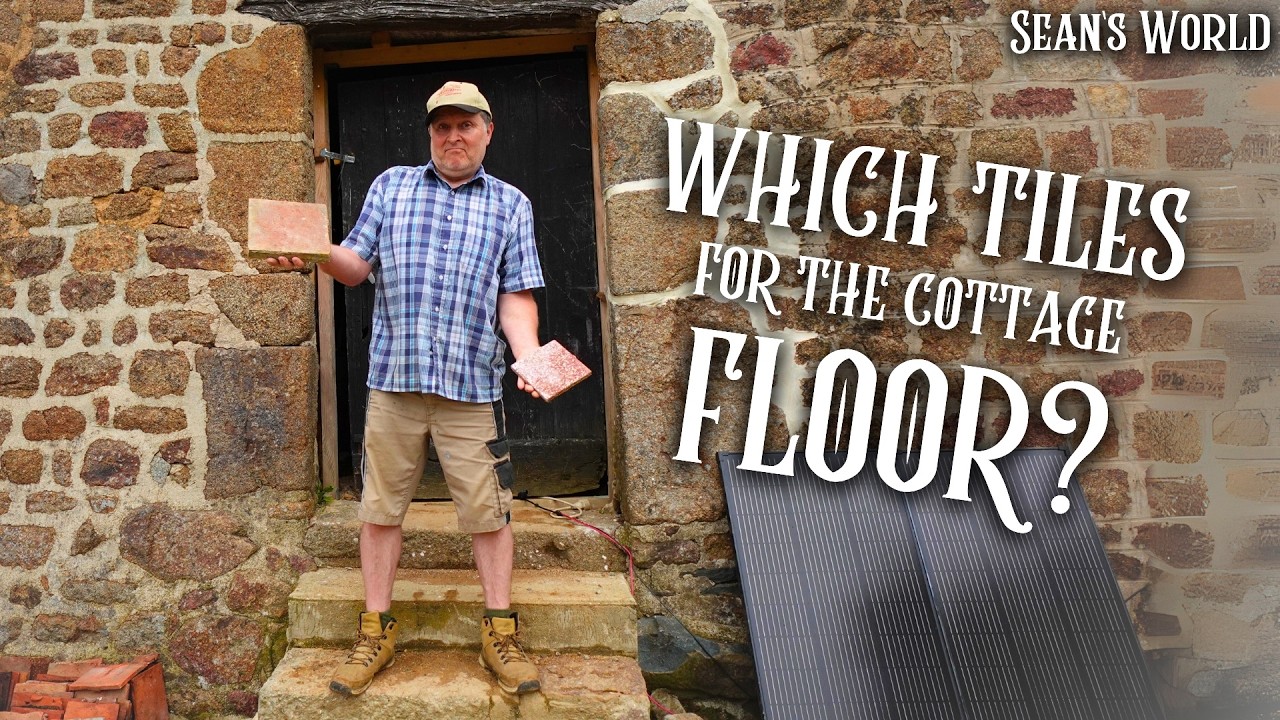 Terracotta or Ceramic Tiles for the Cottage Floor? - YouTube