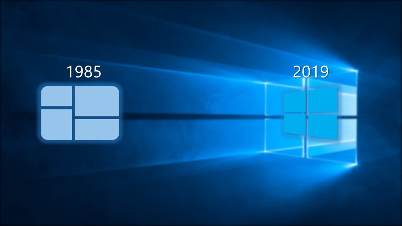 Evolution of Microsoft Windows (1985-2020) - YouTube