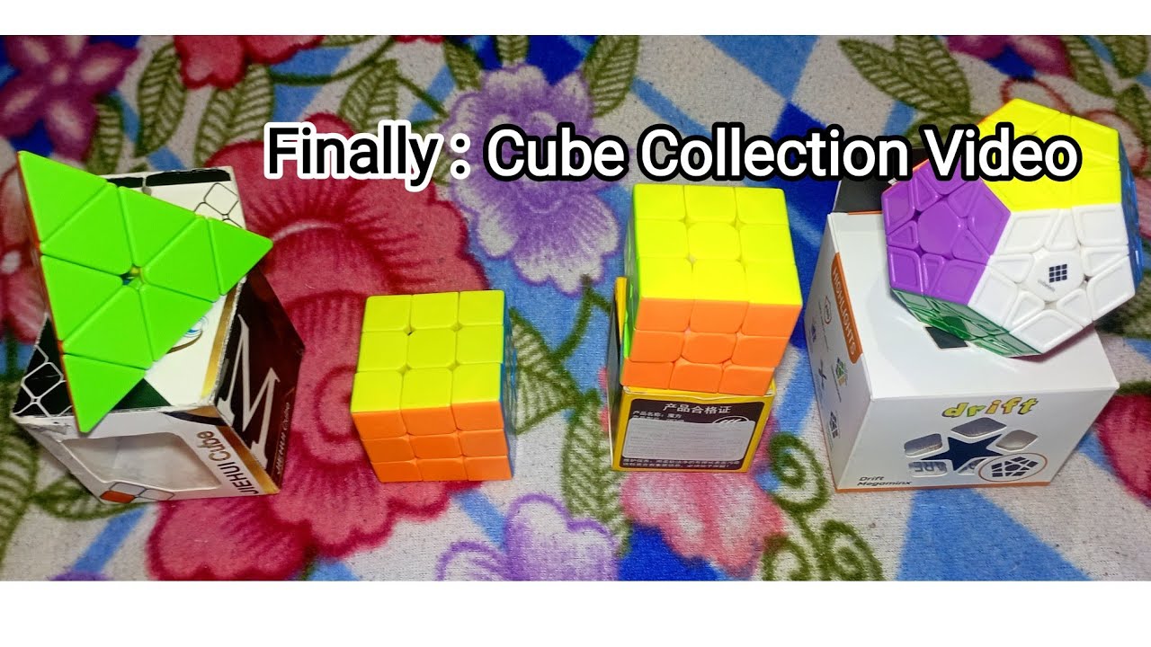 Finnally cube collection video aagey 🥳 cube collection video 🎉 #cube # ...