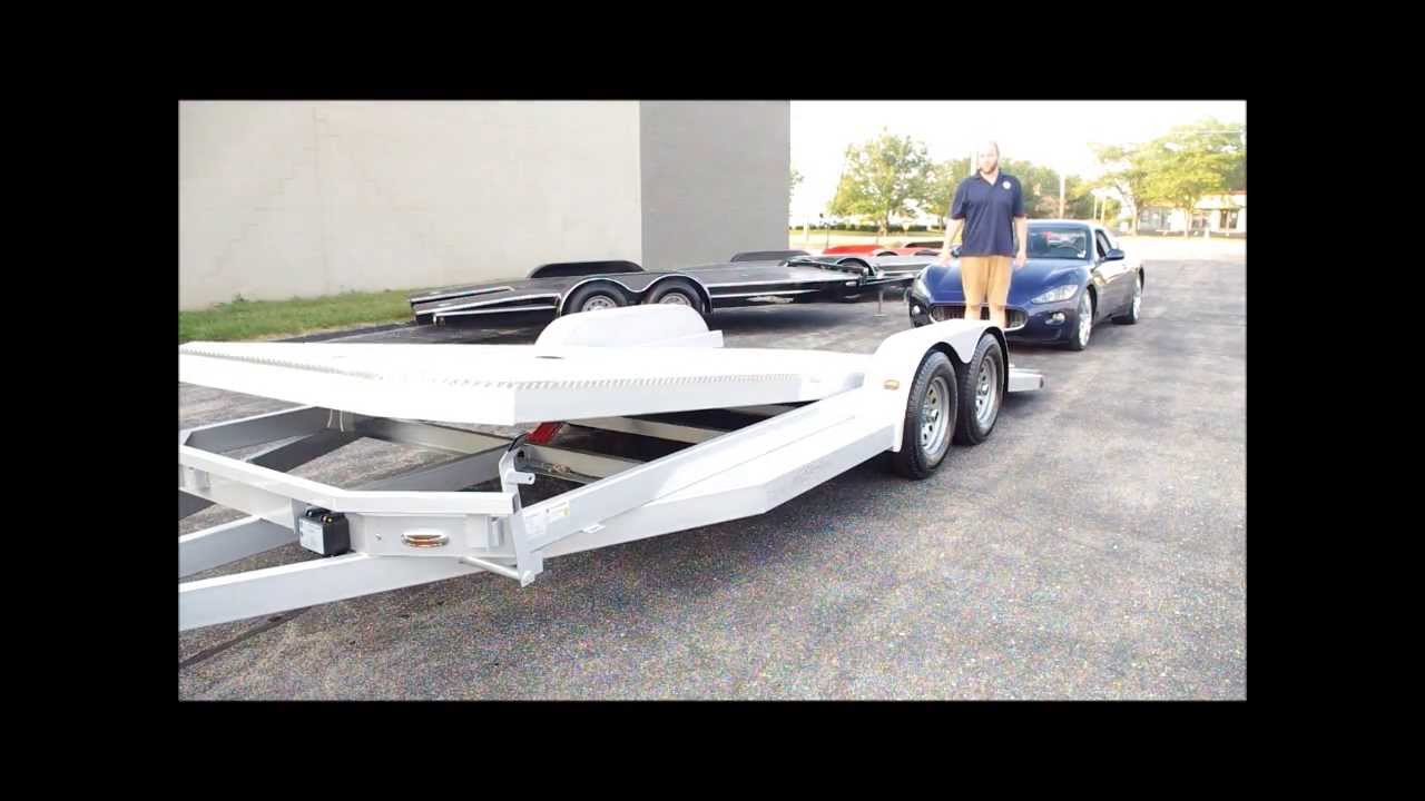 Car Guy Trailers Eliminator series Car Hauler Trailer - YouTube