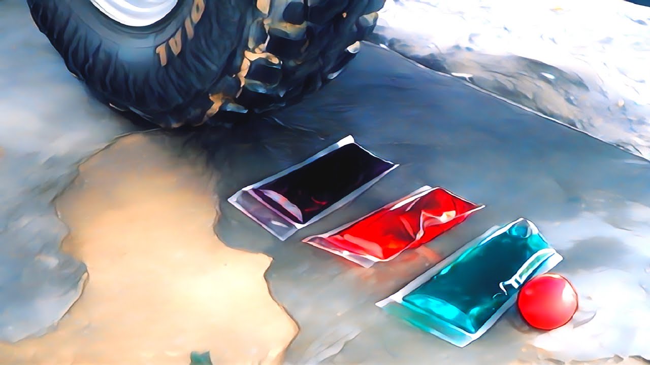 destroys soft and watery objects Experiment||video satisfying - YouTube