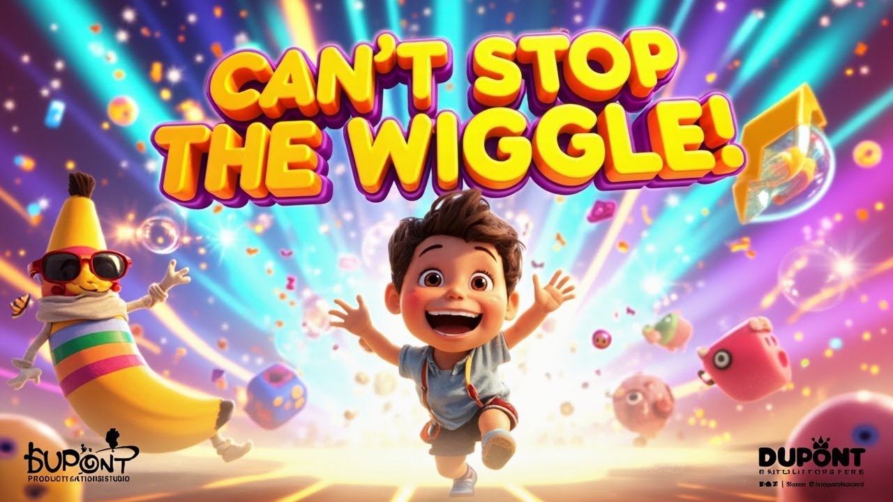 👉 Can’t Stop the Wiggle! 🕺 | Fun Toddler Dance-Along Song for Preschool ...