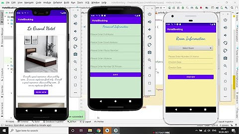 Hotel Room Booking App || Android Studio || Retrofit || MySQL Database || APIs - YouTube
