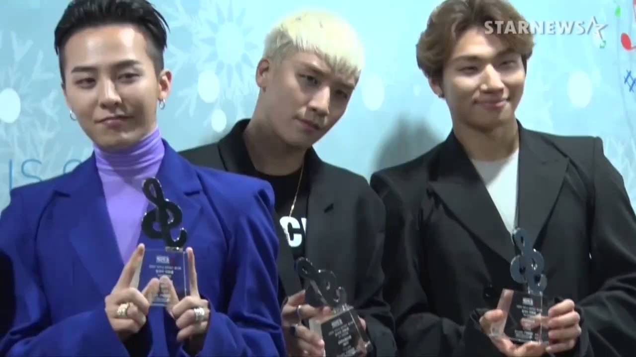 160217 BIGBANG at Gaon Chart K-Pop Awards backstage - YouTube