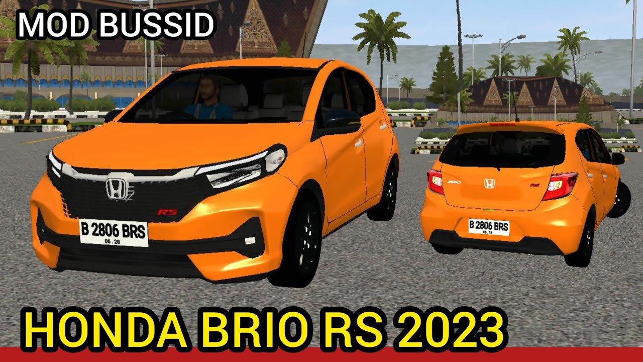 MOD BUSSID HONDA BRIO RS 2023 - Bus Simulator Indonesia - YouTube