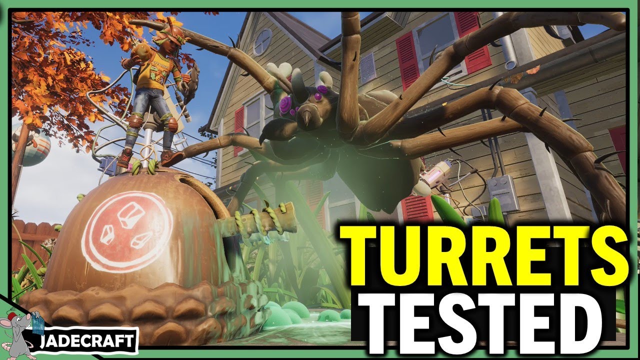 GROUNDED THE BUGS STRIKE BACK Live - LET'S Test Turrets And Wafter More ...