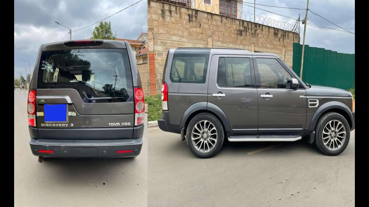 LAND ROVER DISCOVERY 3 TDV6 CHASSIS NUMBER LOCATION - YouTube
