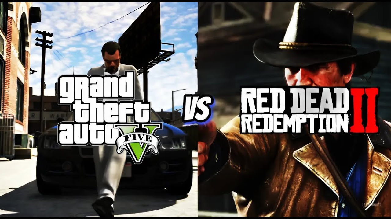 GTA 5 vs Red Dead Redemption 2 (Which is more BETTER?) - YouTube