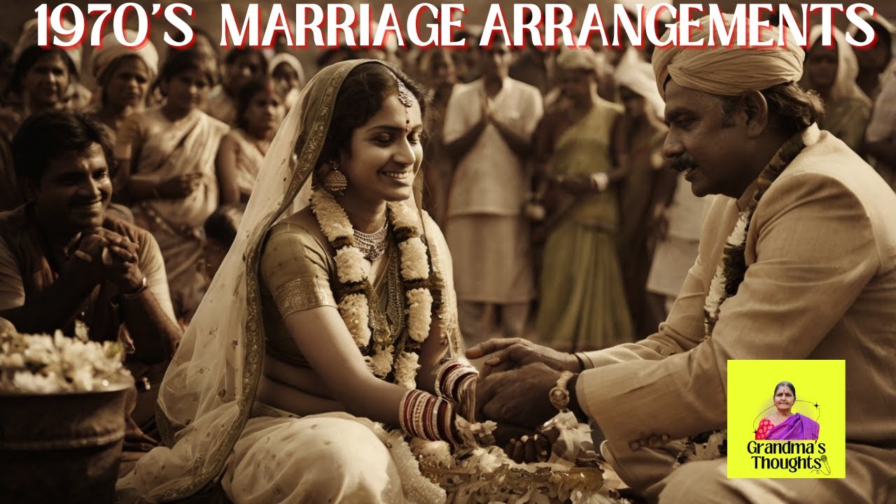 Traditional Weddings in the 1970s! 💍 How Marriages Were Arranged ...