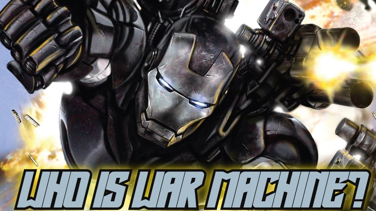 Who is War Machine? James "Rhodey" Rhodes (Marvel) - YouTube