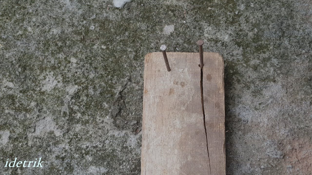 3 Trik Memaku Kayu - Tips idetrik - YouTube