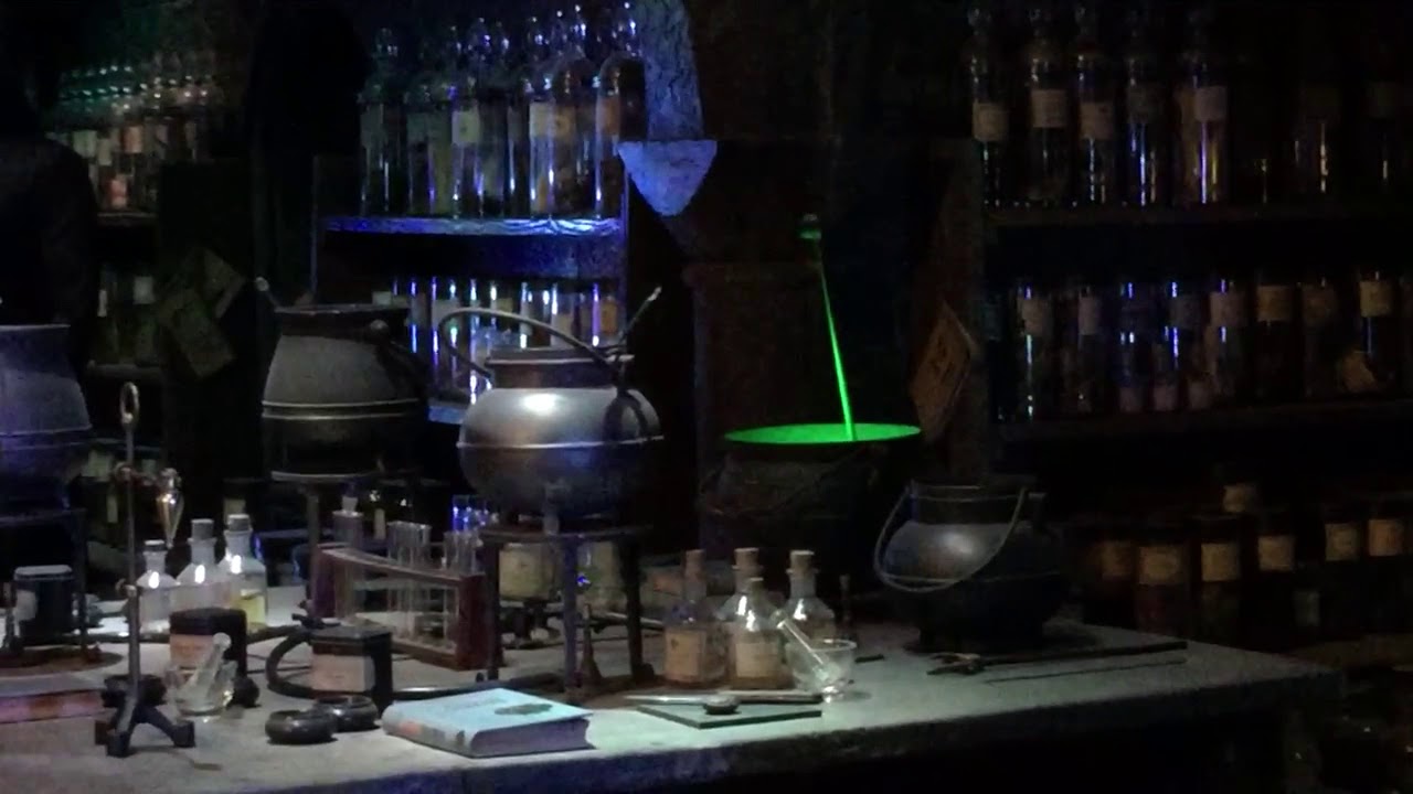 Snape's Potion room - YouTube