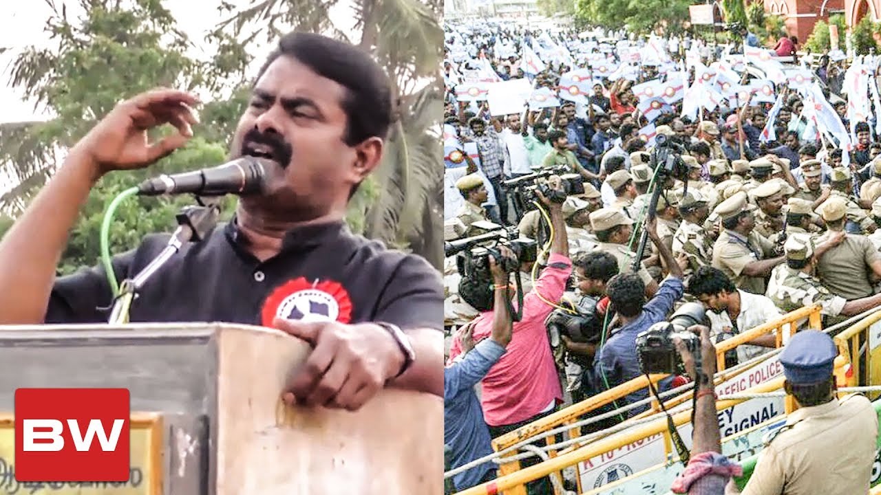 "தமிழ்நாட்டில் இருக்கிறவன் எல்லாம் மானங்கெட்டவன்..." | Seeman's ...