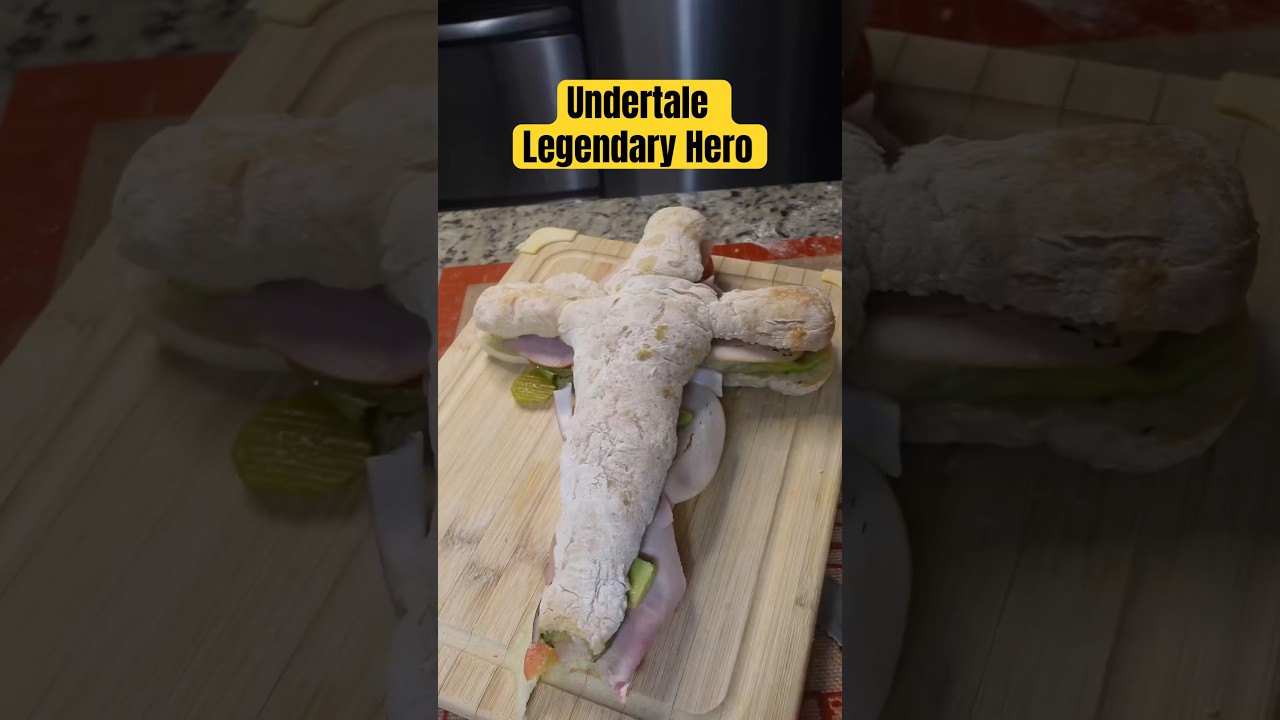 I made the legendary hero from Undertale #undertale #legendaryhero # ...