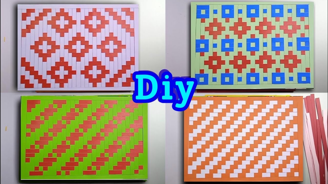 Weaving with Paper Strips Made Easy | Best Paper Weaving Tutorial ...