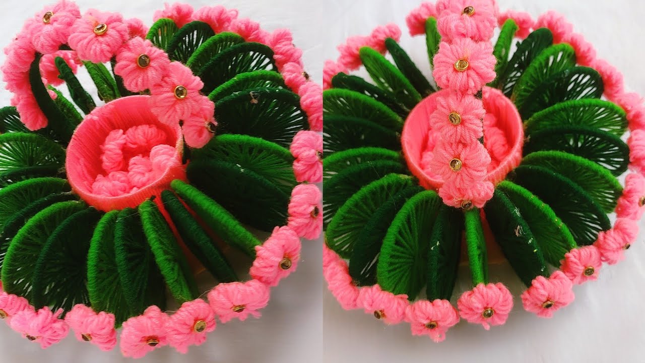 Bangles craft//Beautiful basket Using bangles//Best Out of Waste ...