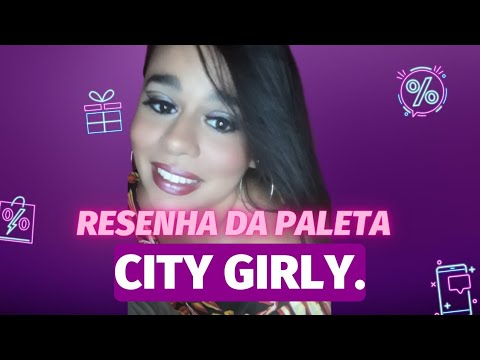 RESENHA DA PALETA CITY CIRLY. - YouTube