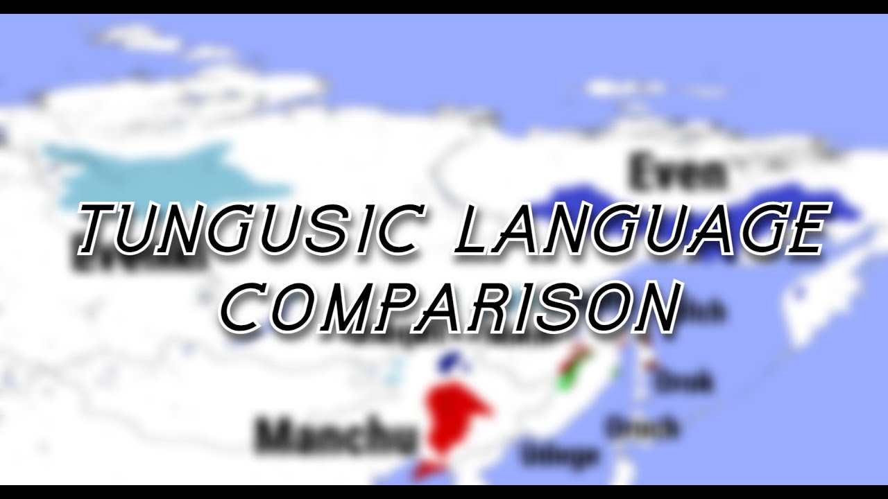Tungusic languages comparison - YouTube