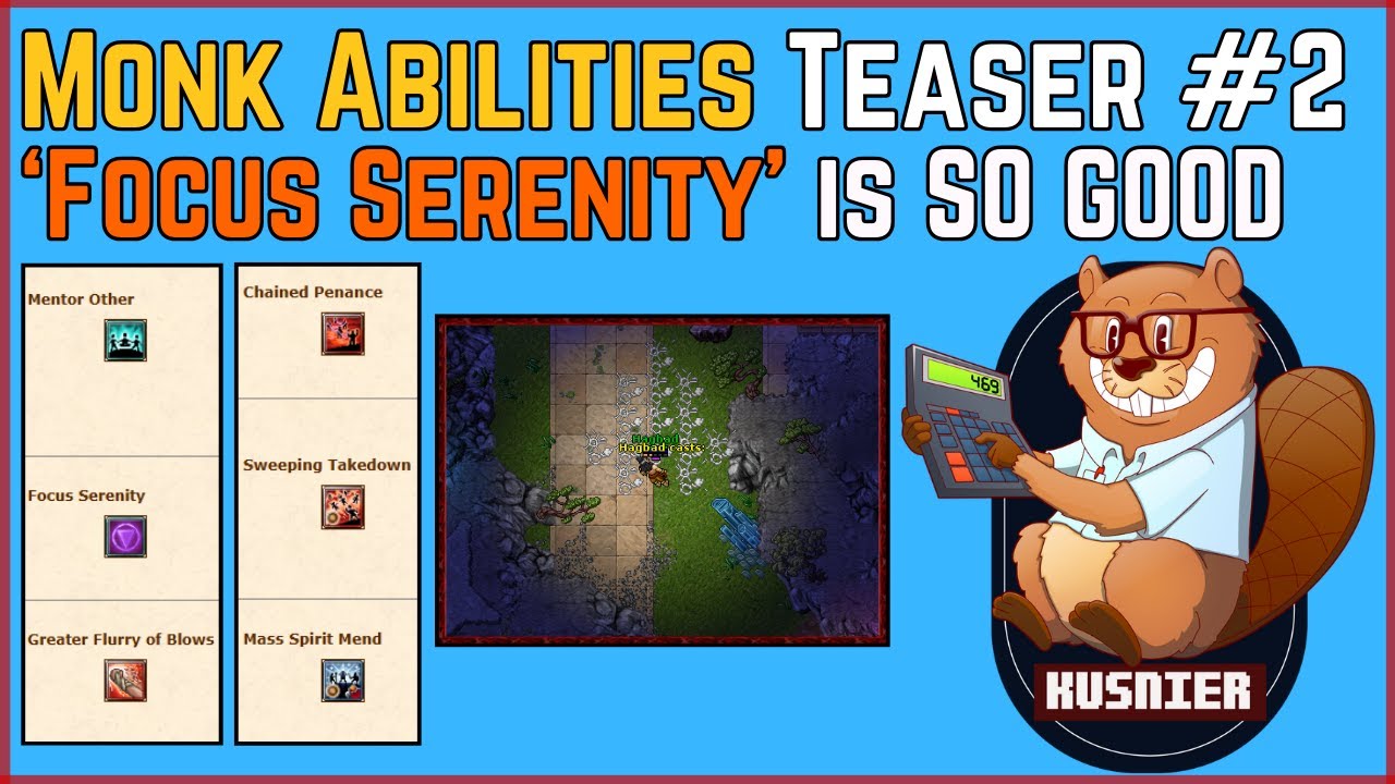 Monk Abilities Analysis - 'Focus Serenity' will be SO strong - YouTube