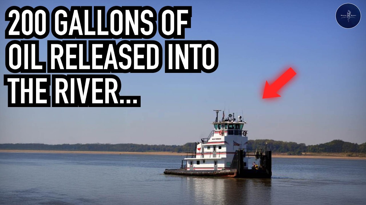 The Sinking of Towboat Ricky Robinson... - YouTube